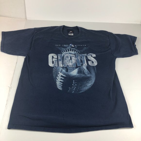 Pro Player | Shirts | Vtg Pro Player New York Giants Statue Of Liberty ...